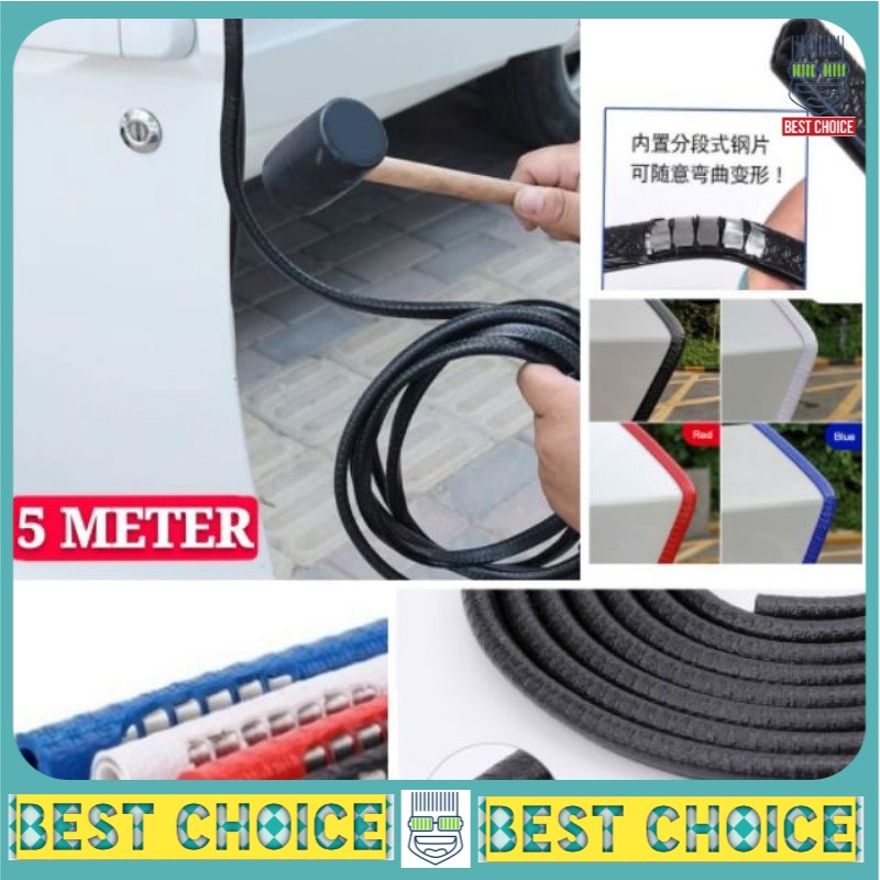 GETAH PINTU KERETA 5 Meter U SHAPE CAR DOOR EDGE GUARD PROTECTION GETAH ...