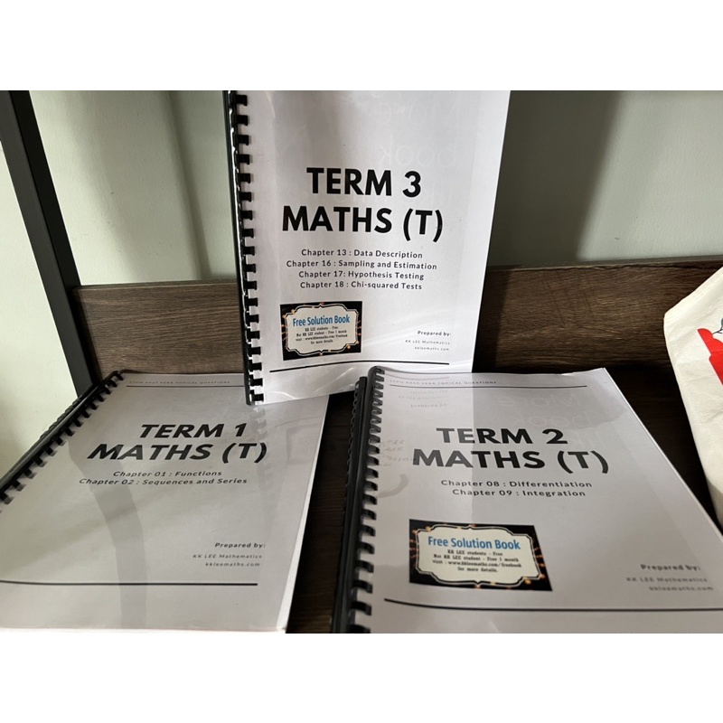 2ND HAND STPM PAST YEAR PRACTICE (MATH T ) | Shopee Malaysia