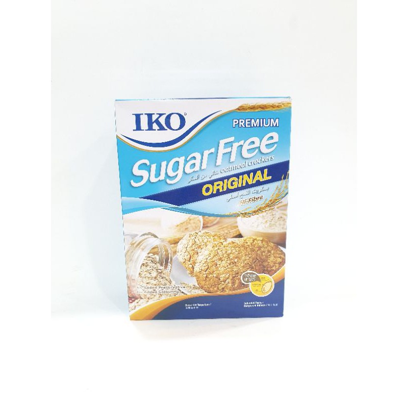 Iko Sugar Free Original Oatmeal Crackers 178g Shopee Malaysia