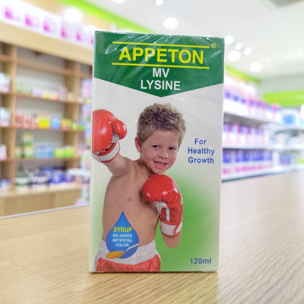 Appeton MV Lysine Syrup (120ml) | Shopee Malaysia