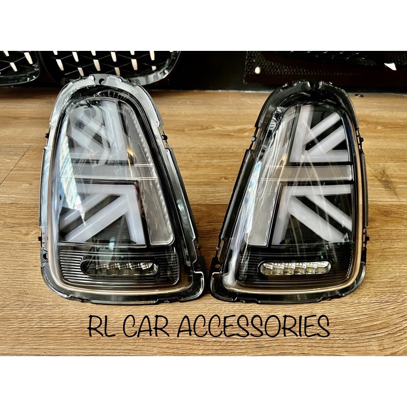 Mini Cooper r55 r56 r57 Union jack led tail lamp light bar 2007 2008 ...