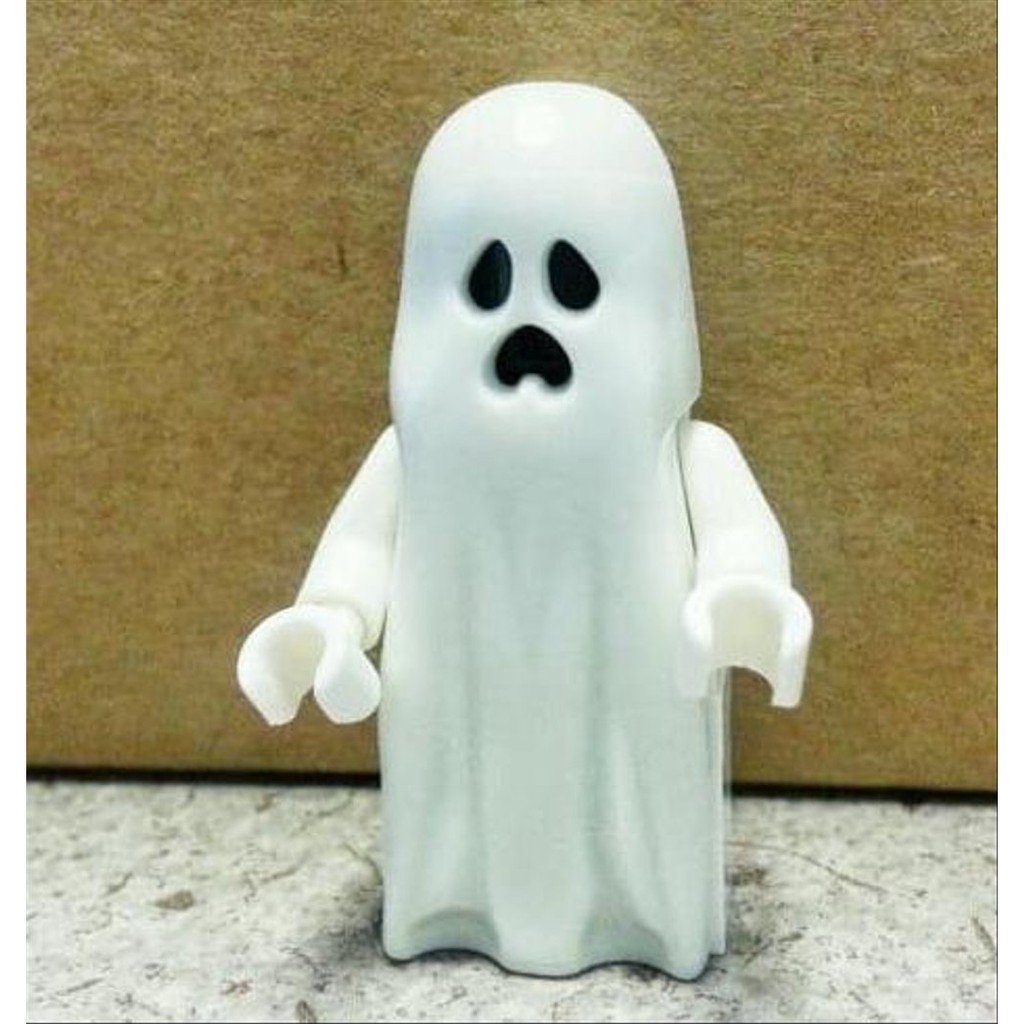 Lego Ghost Minifigure - Glow In Dark Dark | Shopee Malaysia