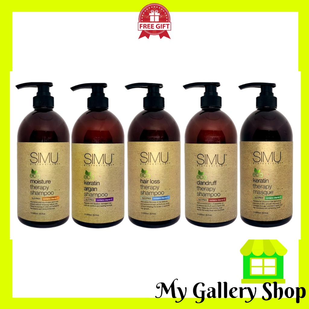 Simu Professional Shampoo / Conditioner Mask 1000ml ( Moisture ...