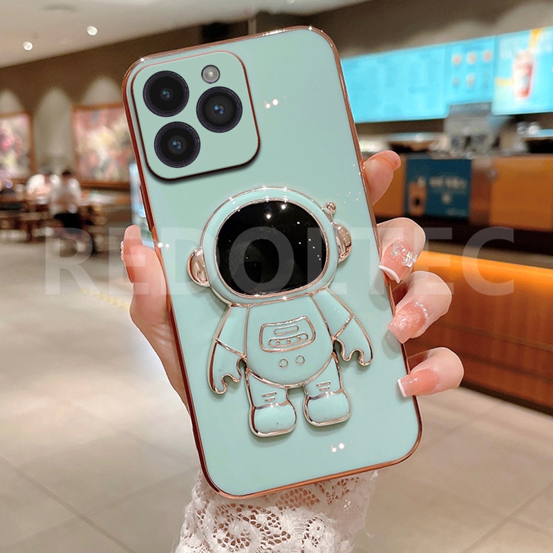 Astronaut Case For iPhone 13 Pro Max 12 Pro Max New 6D Plating Cosmic ...