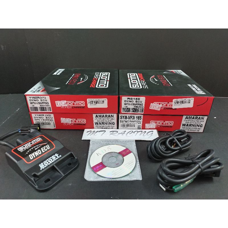 SUPRIMO RACING DYNO ECU WITH 4 MAPPING Y15ZR V1/V2/VF3I/RS150 | Shopee ...