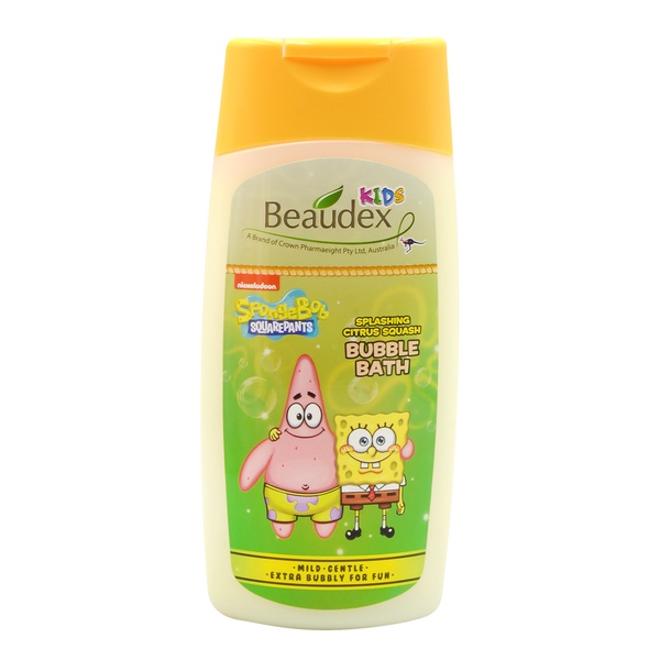 Beaudex Kids Spongebob Squarepants Bubble Bath - Splashing Citrus ...