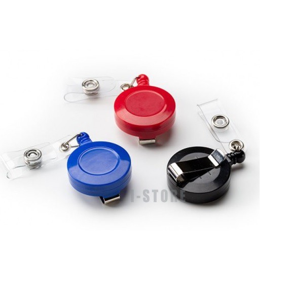 Yoyo Name Tag Clip / Retractable ID name badge Lanyard - [Solid Colour ...