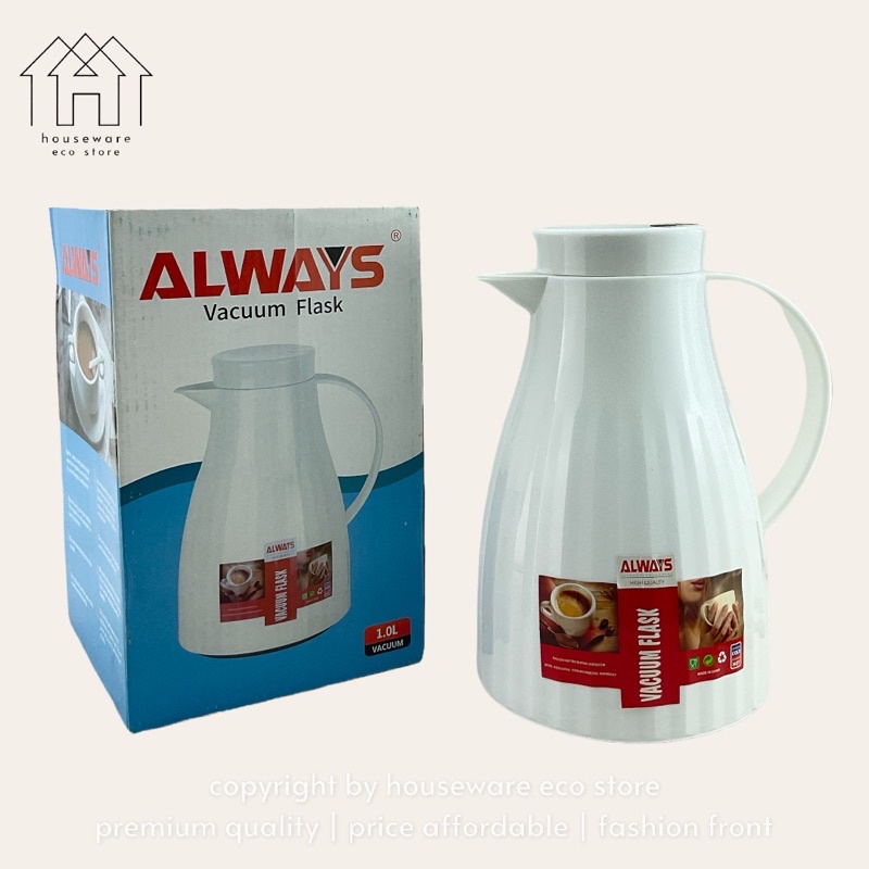 Always 1.0L Large Capacity Vacuum Flask Thermos Flask Kettle Keep Warm ...