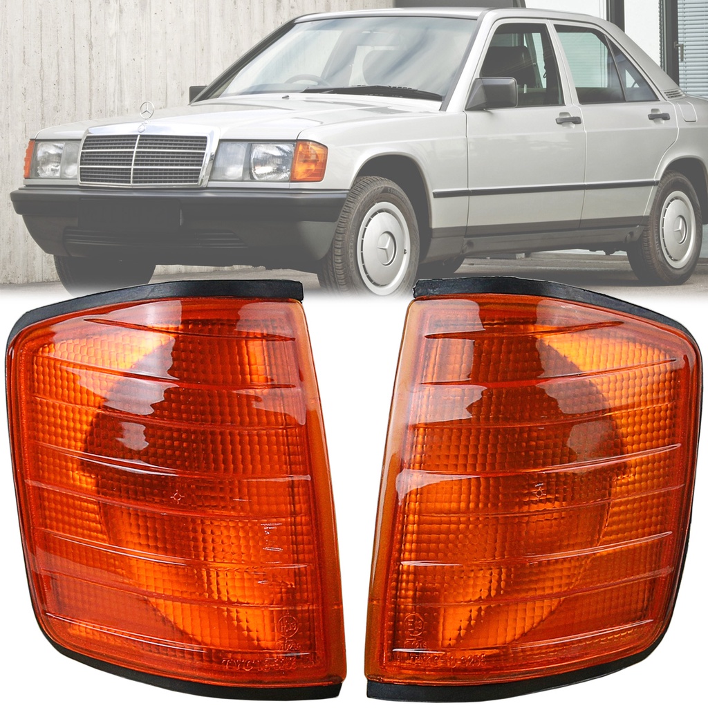 Mercedes-Benz W201 190E 1982-1993 Front Corner Light Corner Lamp Signal ...