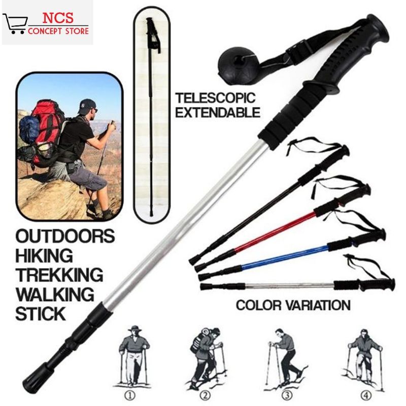 [Good quality] New Durable Adjustable Anti-Shock Hiking Trekking ...