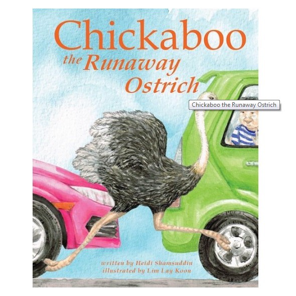 Chickaboo the Runaway Ostrich | Shopee Malaysia