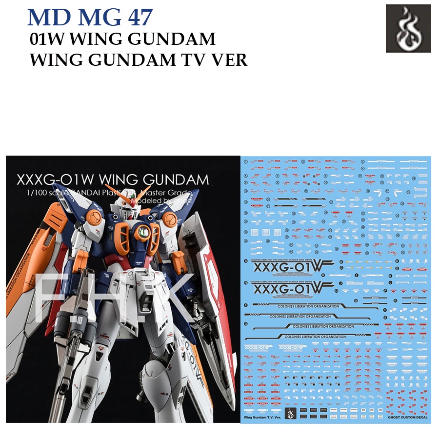 [COPY GHOST] MG47 MG 1/00 01W WING GUNDAM WING GUNDAM TV VER GUNDAM ...