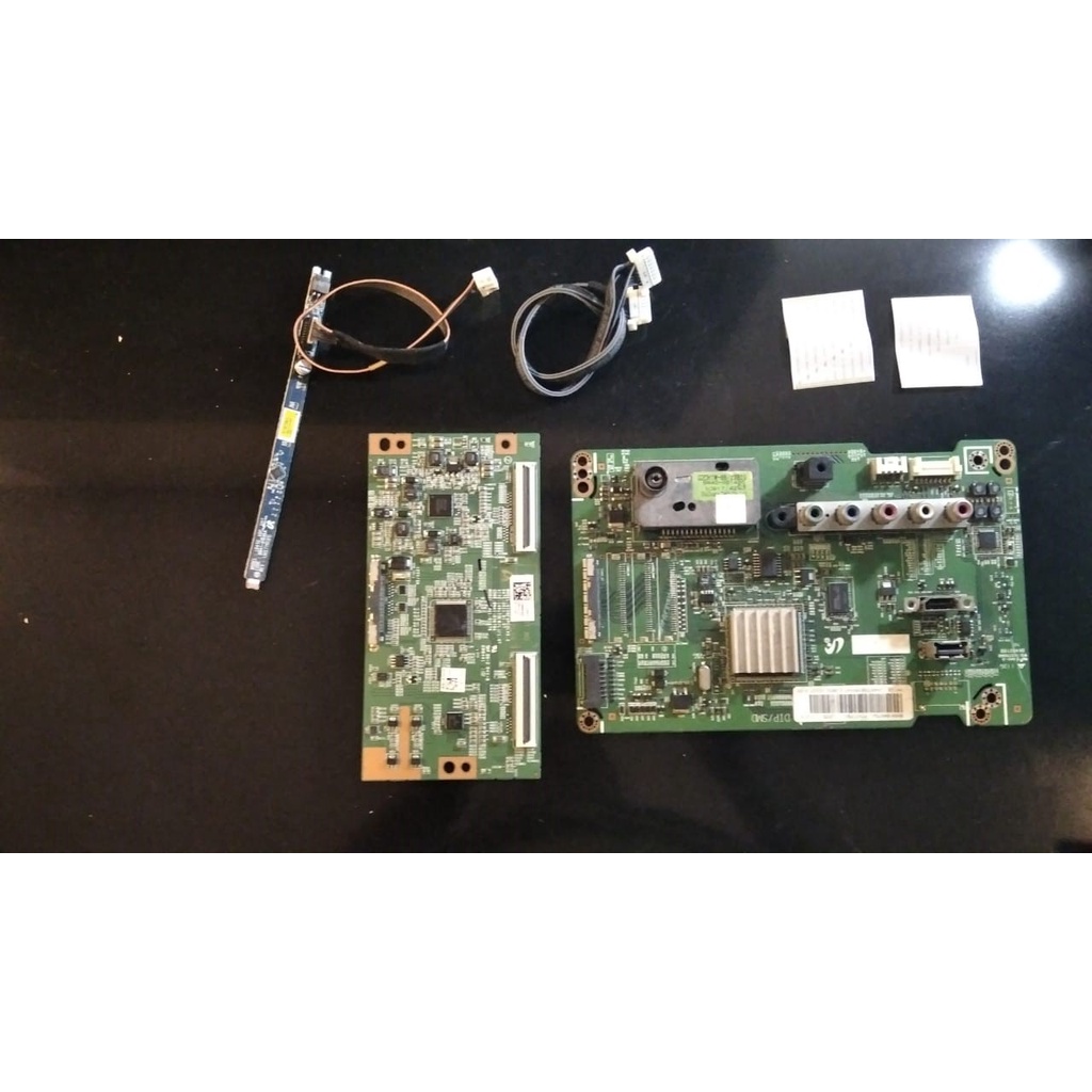 Samsung UA40D5003BR Mainboard, Tcon, Tcon Ribbon, Buttons and Cables ...