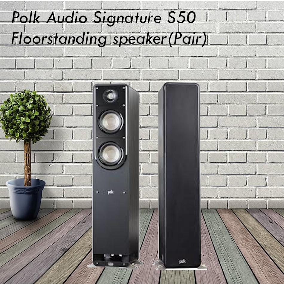 Polk Audio Signature S50 Floorstanding speaker (pair) | Shopee Malaysia