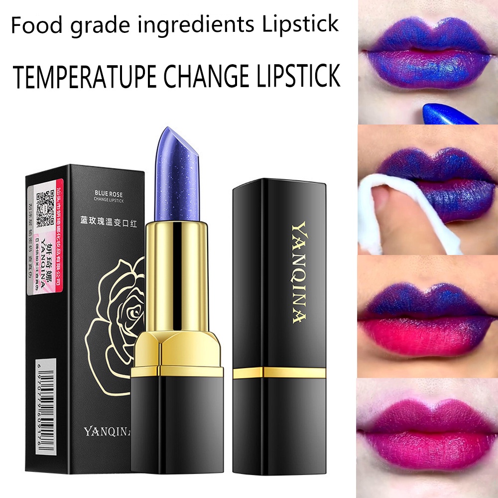 Blue Magic Changes Color Lipstick Make-up for Women Long Lasting ...