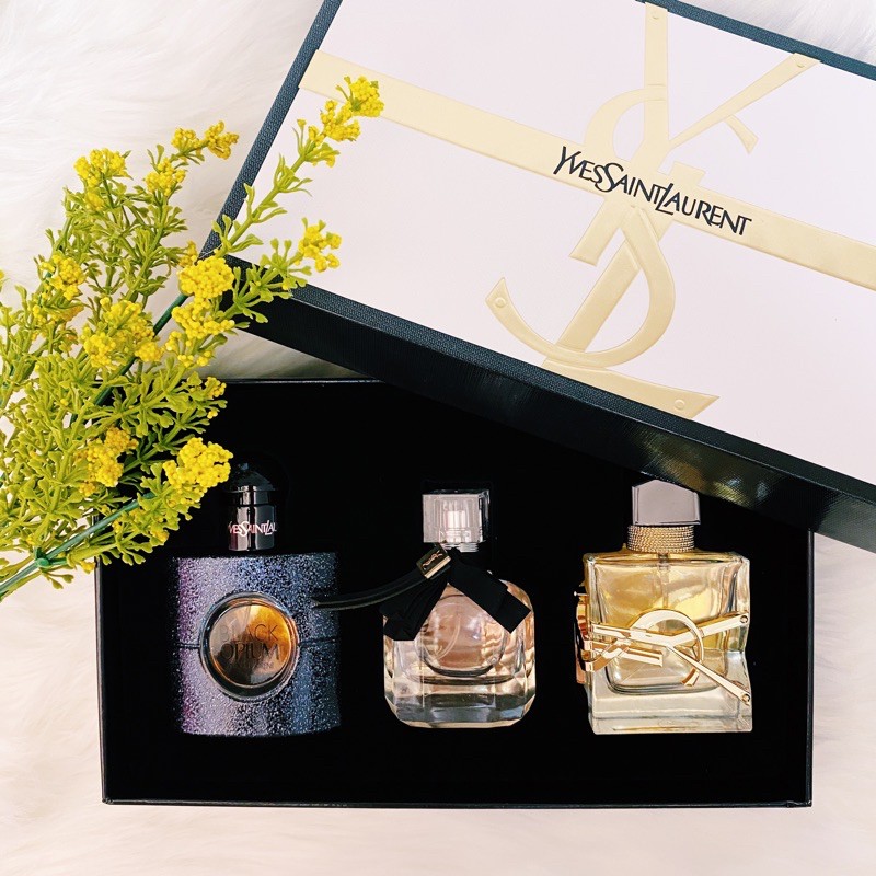 MINIATURE TRAVEL SET YSL 3 in 1 (30ml x 3) | Shopee Malaysia