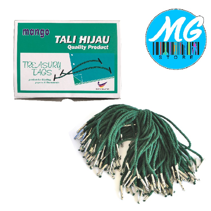Treasury Tag / Tali Hijau (80's / 100's) | Shopee Malaysia