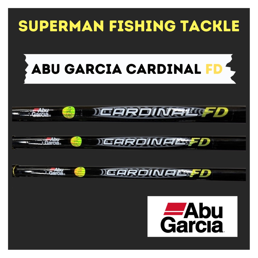 🔥Abu Garcia Cardinal FD Spinning Fishing Rod Powerful Rod | Shopee Malaysia