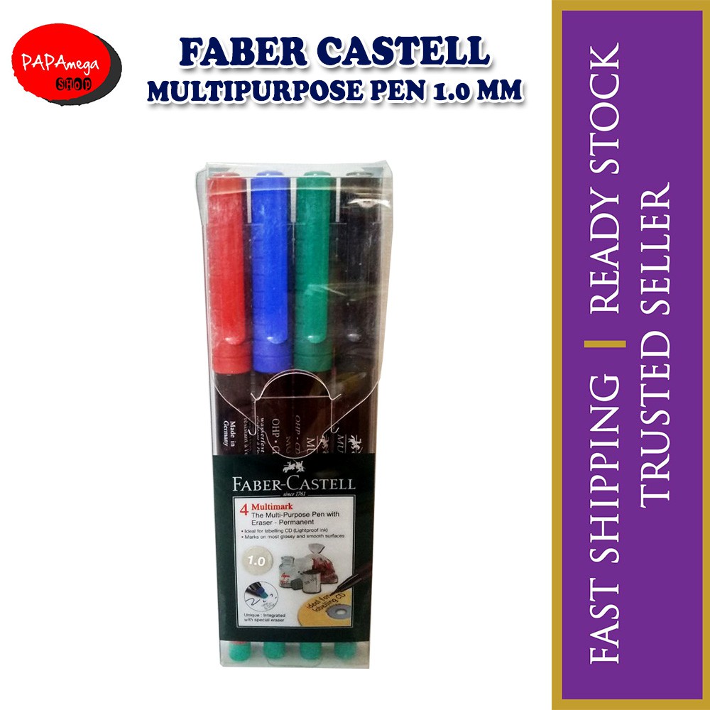 FABER CASTELL MULTI PURPOSE PEN (1.0MM & 0.4MM) | Shopee Malaysia