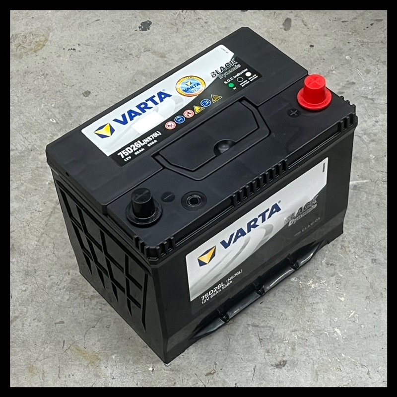 VARTA NS70L 75D26L 80D26L BATTERY CAMRY HARRIER UNSER SENTRA NAVARA ...