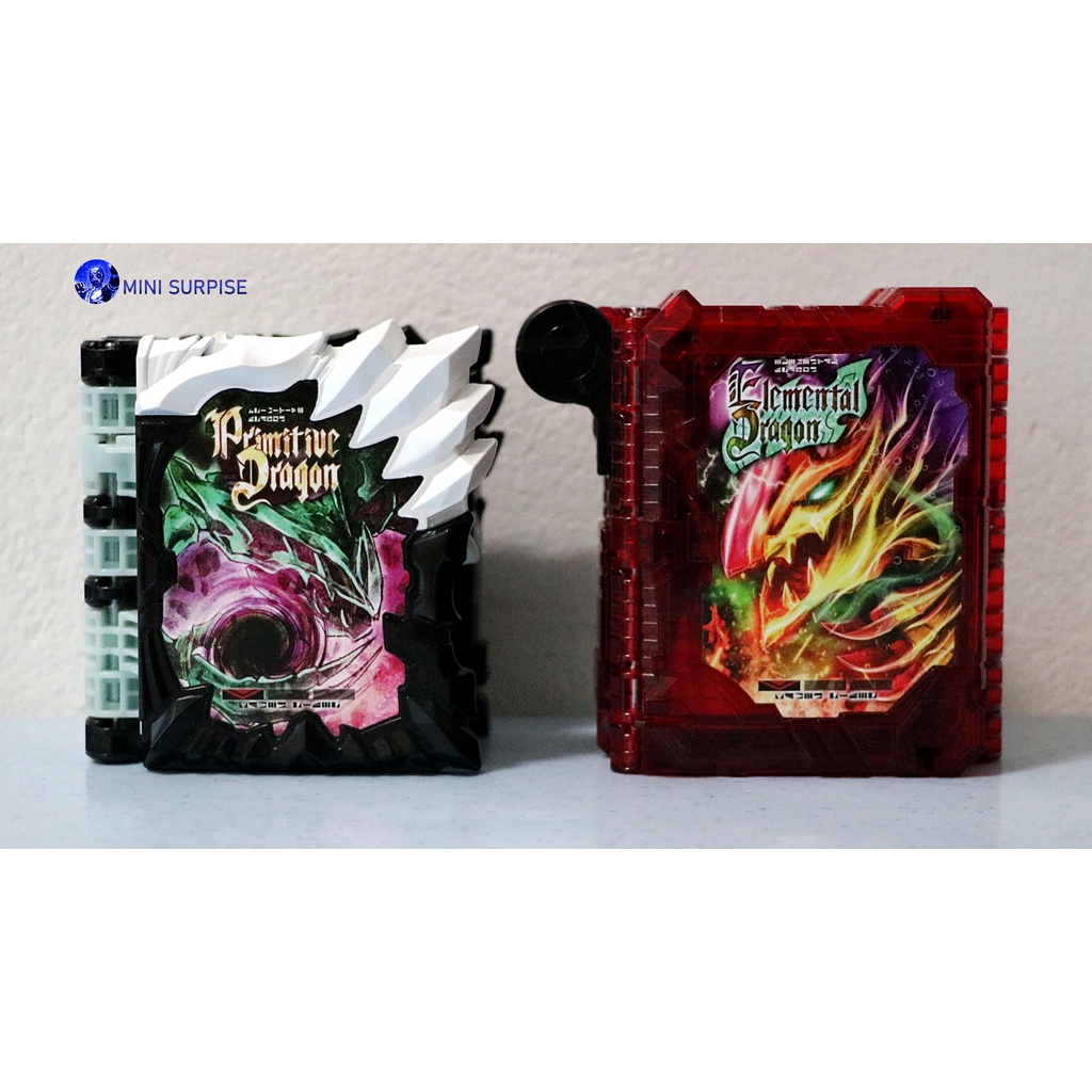 [READY STOCK] DX Primitive Dragon Wonder Ride Book + DX Elemental ...