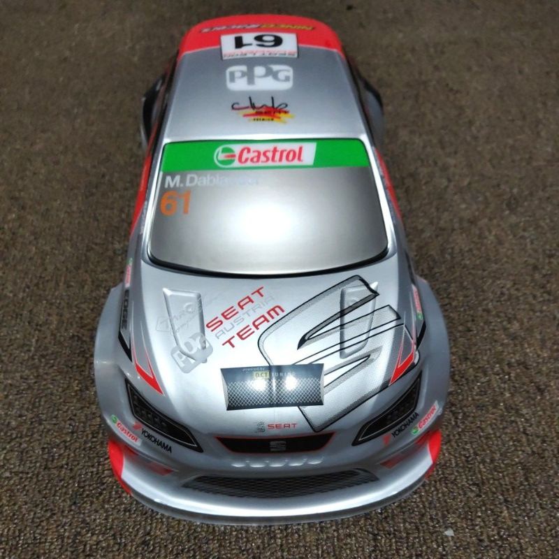 1/10 Painted Rally Body Shell (RL10-SLV) | Shopee Malaysia