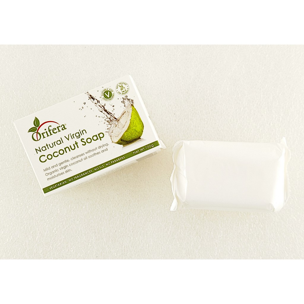 Orifera Virgin Coconut Handmade Natural Soap 100g | Shopee Malaysia