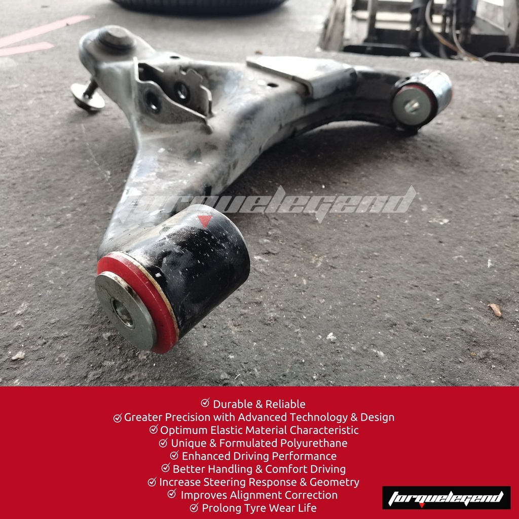 Polymann FORD RANGER T6/T7 Performance Lower Arm PU/upper arm/leaf ...
