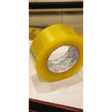 READY STOCK CELLOPHANE TAPE/PACKING TAPE YELLOW 50MM×200Y /TRANSPARENT ...