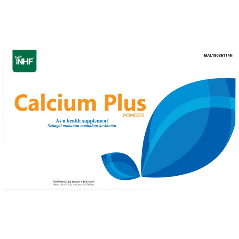 HALAL NHF Calcium Plus - The foundation of human life (30 sachets)天然钙 ...