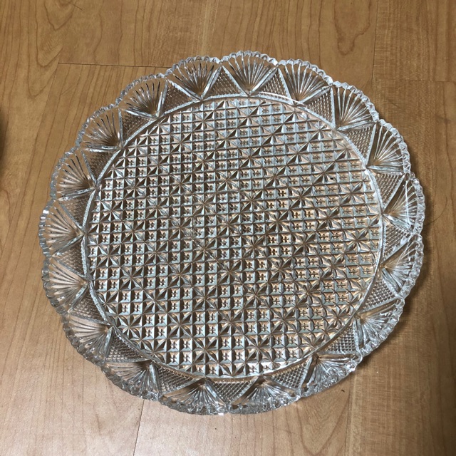 Crystal Plate 30cm | Shopee Malaysia