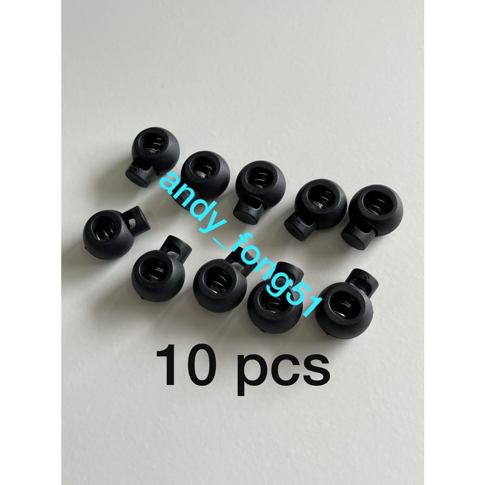 NETTING HOOK LOCK / PLASTIC BLACK BALL LOCK / 10 PCS | Shopee Malaysia