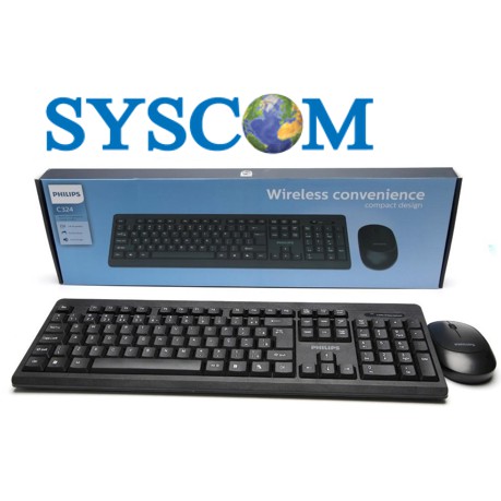Philips Keyboard & Mouse Wireless Combo - SPT6324 | Shopee Malaysia
