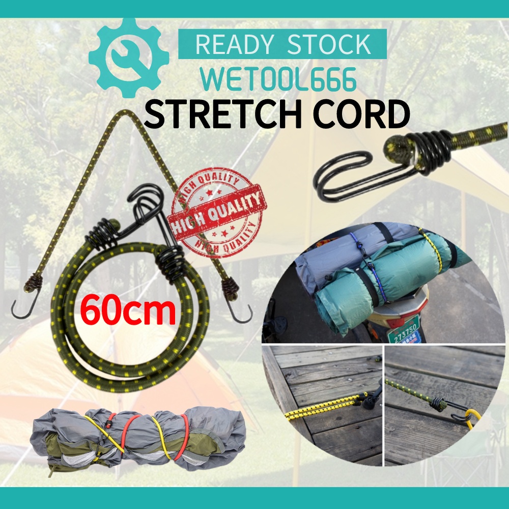 MultiPurpose Outdoor Elastic Rope Bold Band Tent Rubber Bicycle Luggage ...