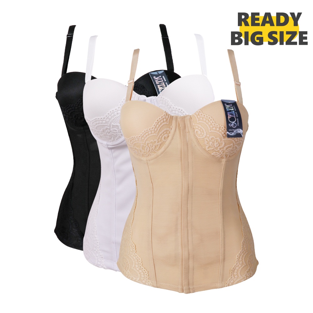 Longtorso Corset Detachable Strap Corset Long Torso Jumbo Large Size Lt ...