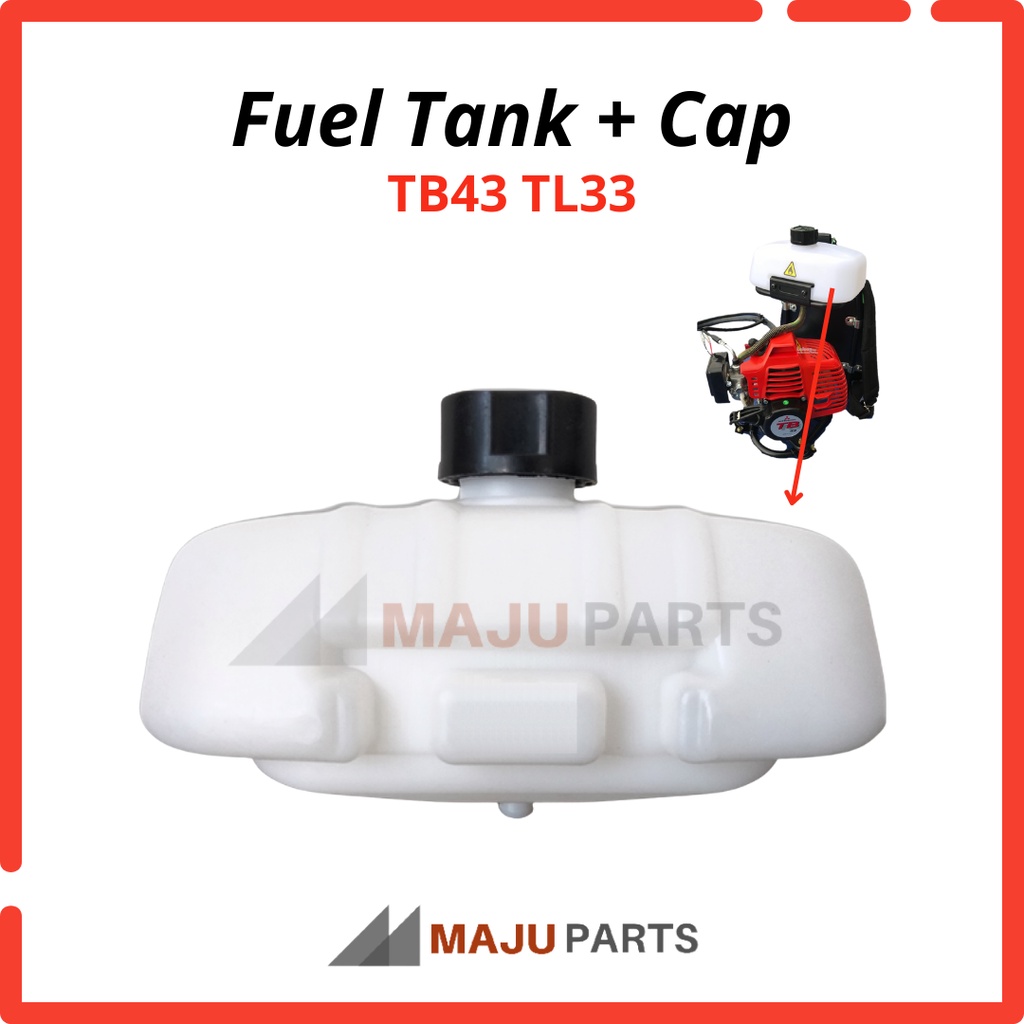 Mesin Rumput TL33 TL43 Tangki Petrol / Fuel Tank with Cap BG330 328A | Shopee Malaysia