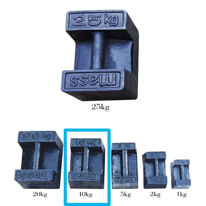 10KG Cast Iron Test Weight HKT906 [LAQ] | Shopee Malaysia