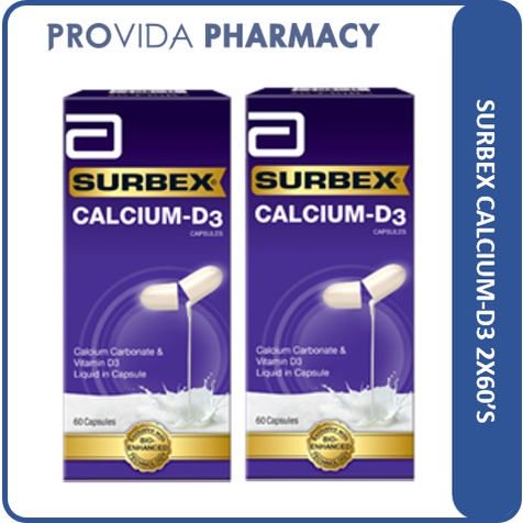 Surbex Calcium-D3 (Exp: 1/2024) | Shopee Malaysia