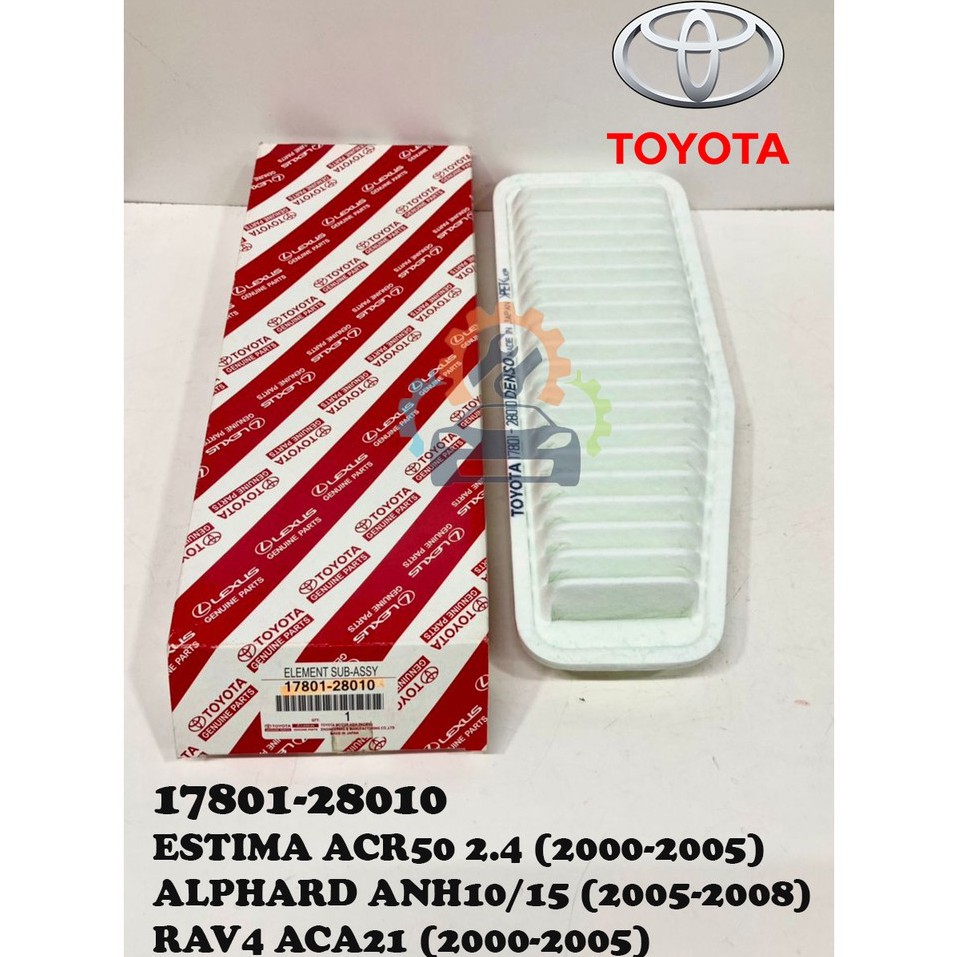 TOYOTA Air Filter 17801-28010-Toyota Estima 2.4 2000-2005 ACR30/ALPHARD ...