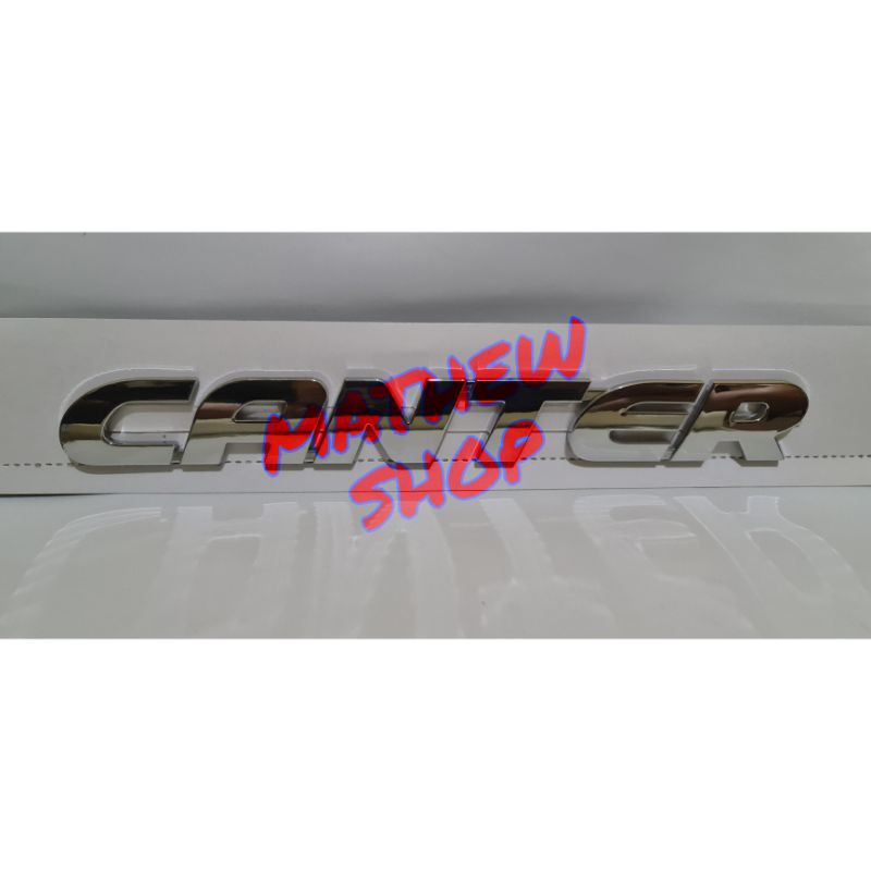 Mitsubishi Canter Logo Canter Emblem Chrome Model Ori | Shopee Malaysia