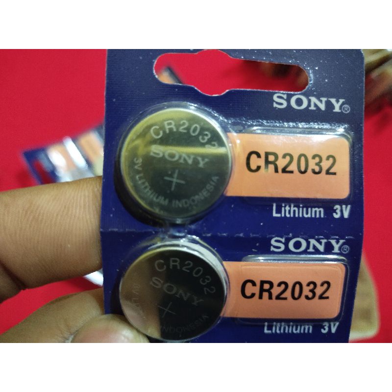 5 pcs (SONY) muRata CR2032 CR2025 CR2016 Genuine 3V Lithium Battery For Car Remote, Watch ...