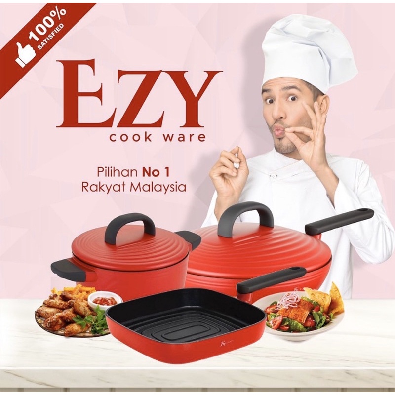 EZY COOK WARE BY AS LEGACY KITCHEN DATO ALIFF SYUKRI | Shopee Malaysia