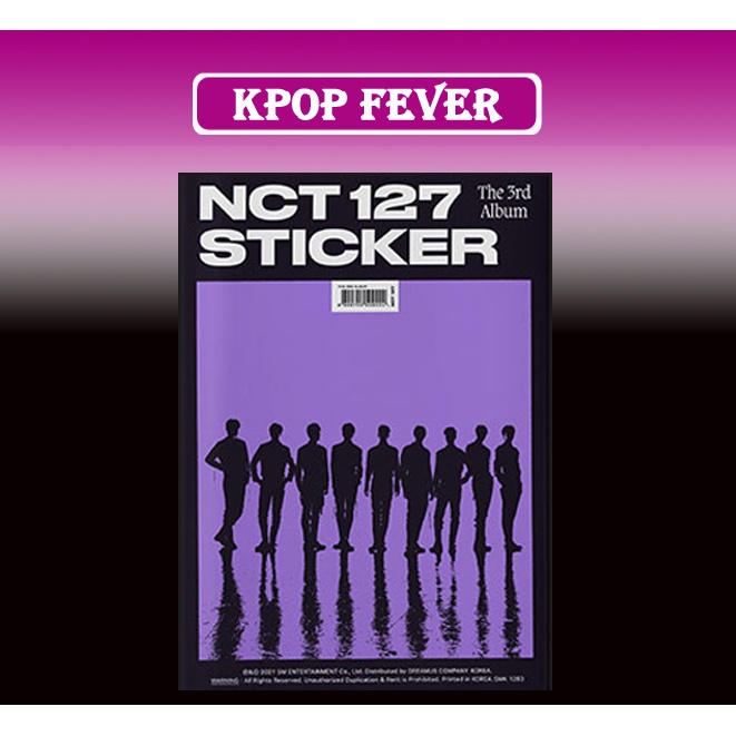 NCT 127 - STICKER [STICKER ver.] ALBUM CD BOOKLET PHOTOCARD SEALED ...