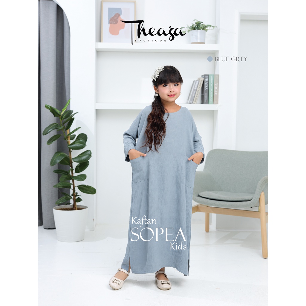 Kaftan Sopea Kids IRONLESS By THEAZA Part 1 | Shopee Malaysia