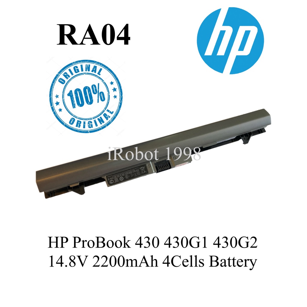 ORIGINAL HP RA04 HSTNN-W01C HSTNN-IB4L FOR PROBOOK 430 430G1 430G2 14 ...