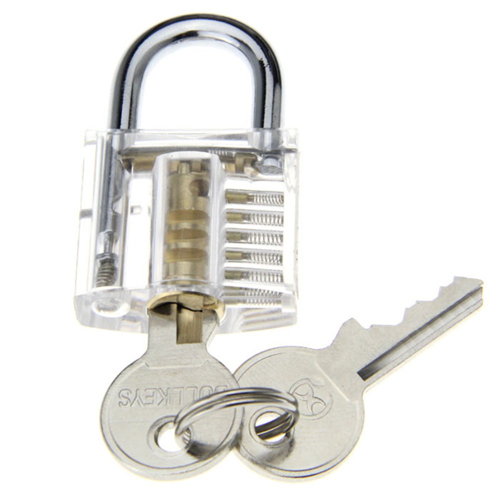 19 In 1 Practice Padlock Set - Lock + Lockpick Combination Tool ...
