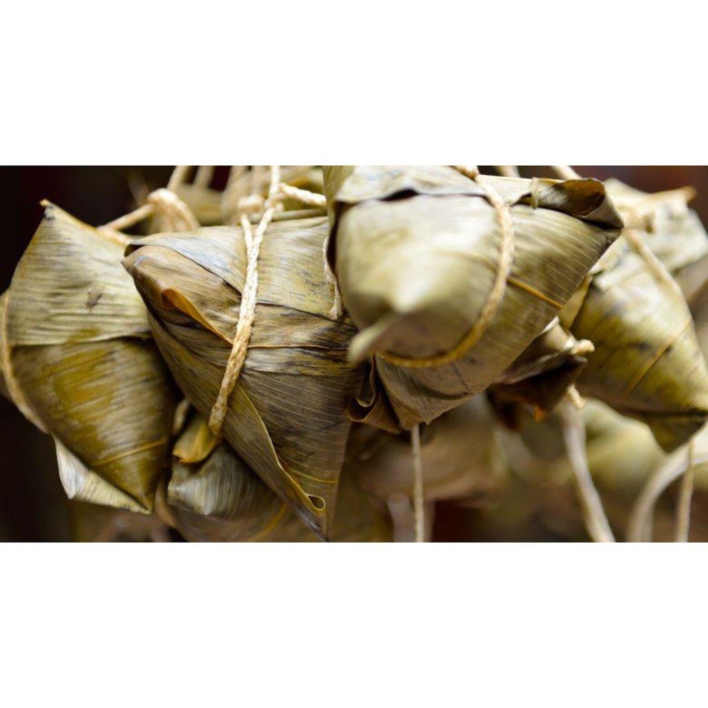 卖肉粽 Bazhang Braised Pork with Salted Egg Dumplings 端午節粽子 [NON HALAL ...