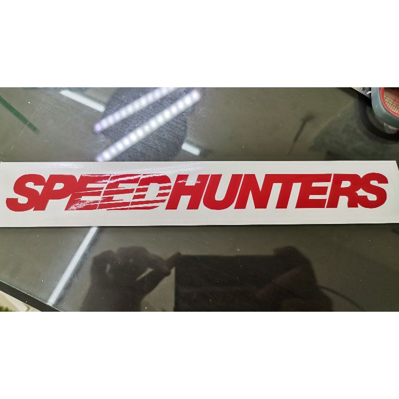 SPEEDHUNTERS 10"(STIKER POTONG / PLOTTED VINYL STICKER) | Shopee Malaysia
