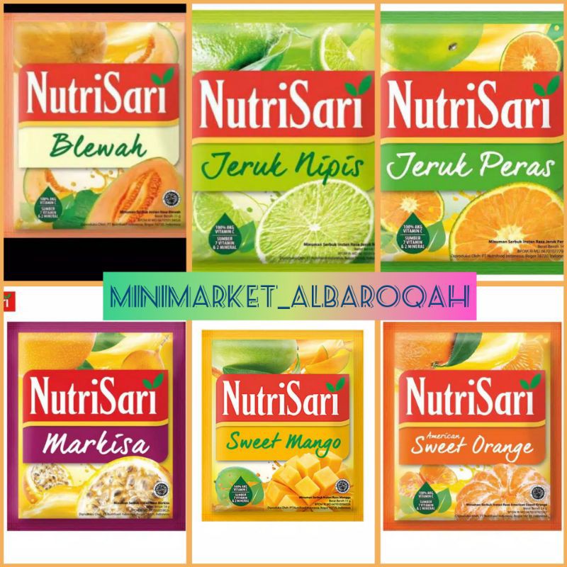 Nutrisari All Sachet Variants | Shopee Malaysia