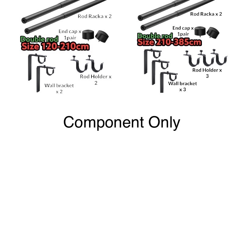 Baki Komponen Rod Sahaja | Shopee Malaysia